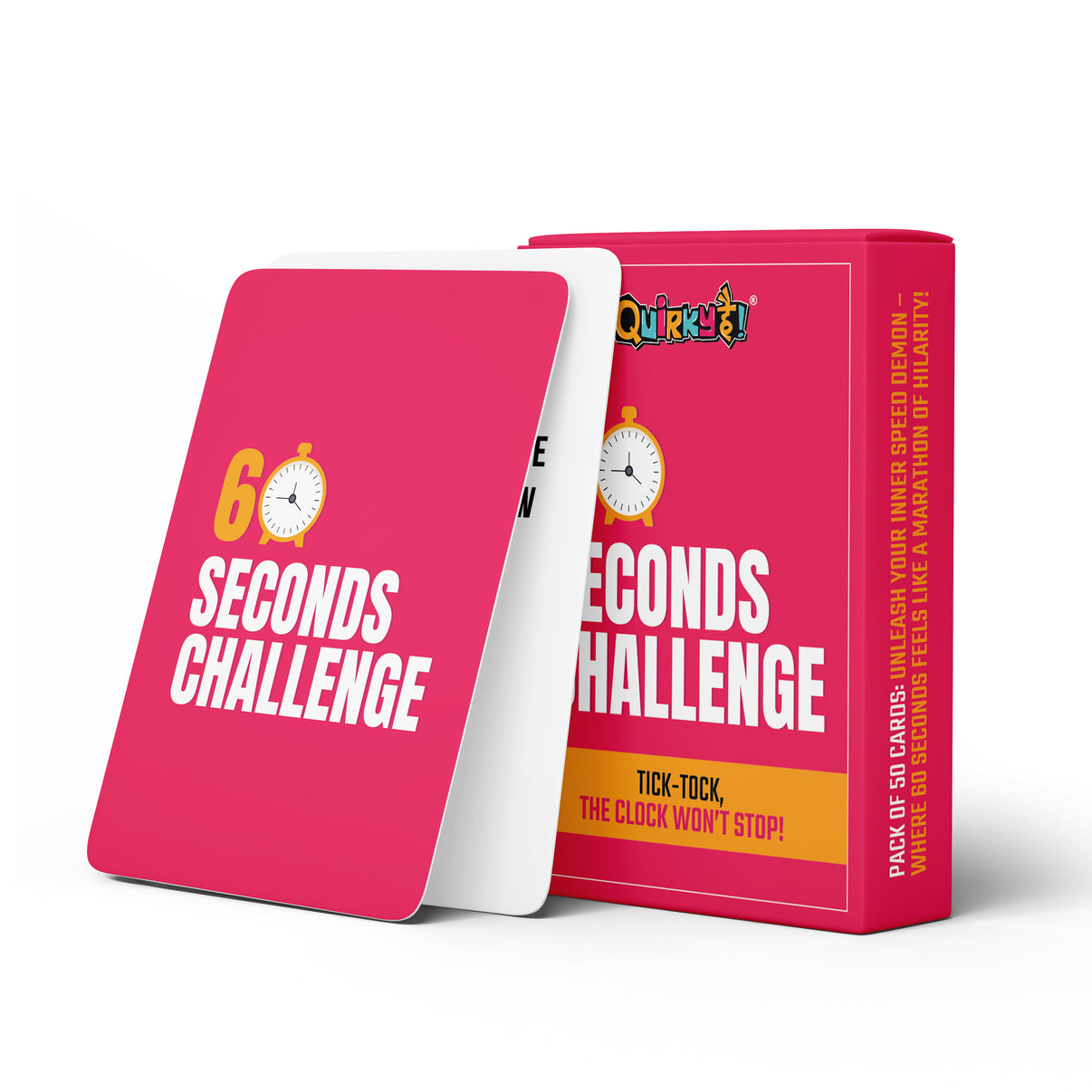60 Seconds Challenge Game For Friends | Perfect for Parties, Night Outs ...
