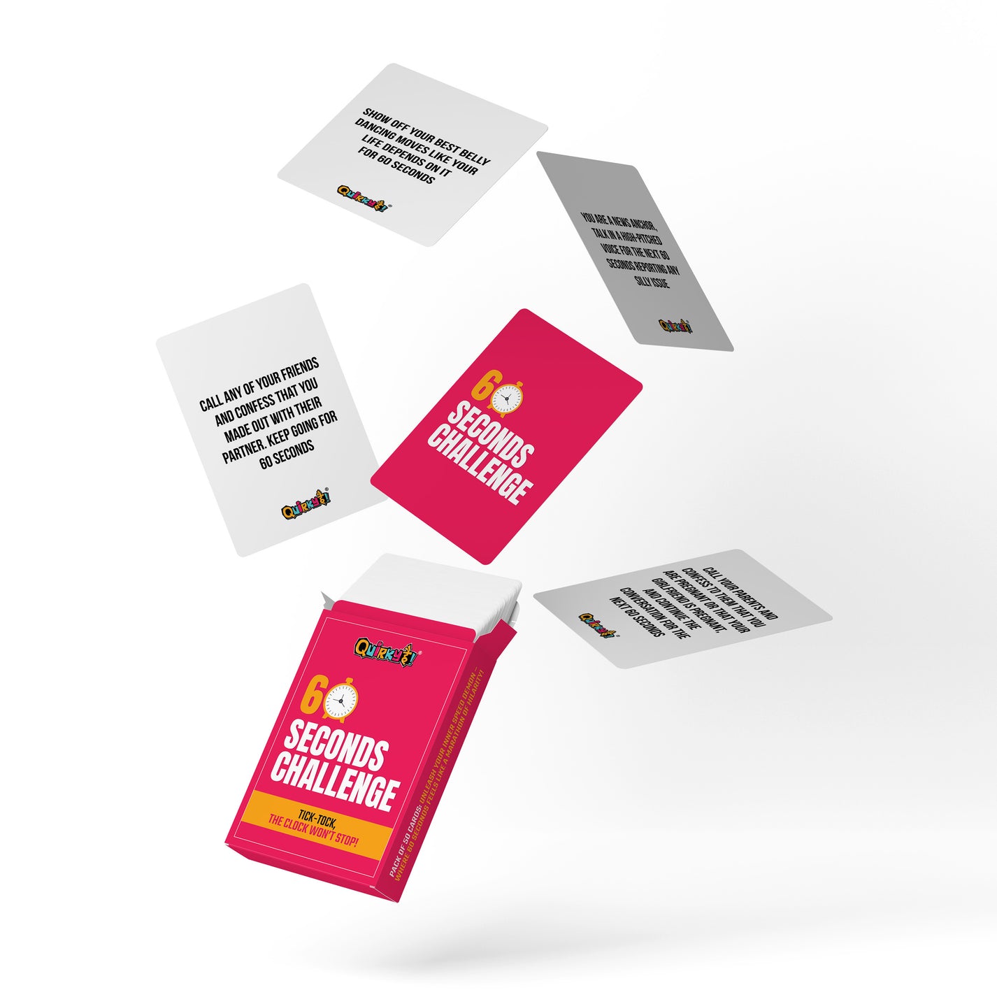 60 Seconds Challenge Game For Friends | Perfect for Parties, Night Outs ...