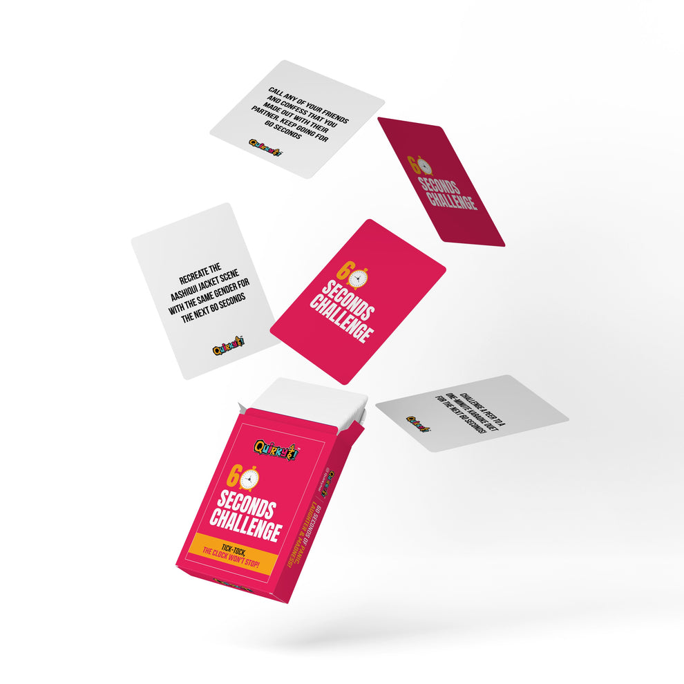 60 Seconds Challenge Game For Friends | Perfect for Parties, Night Outs ...